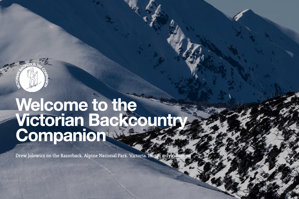 Introducing the Victorian Backcountry Companion – Mountain Journal